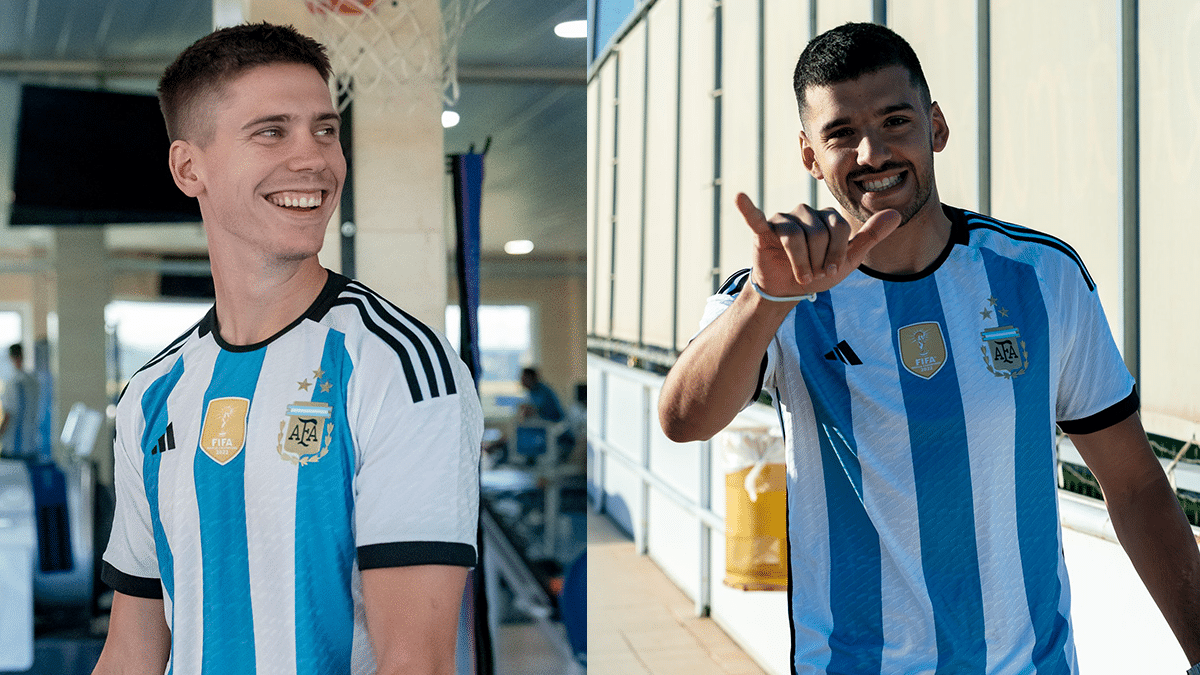 “Tremenda facha”: la particular llegada de Juan Foyth y Gerónimo Rulli ...