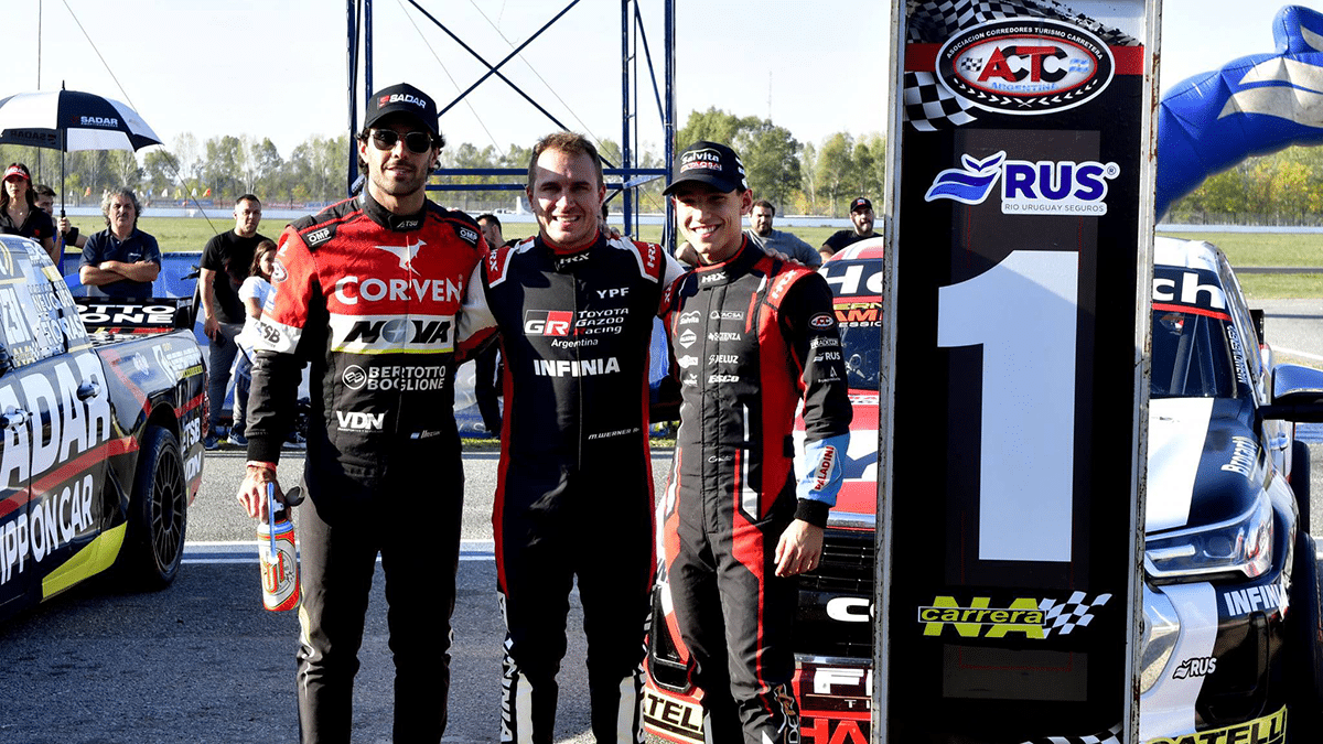 Werner y Fain marcaron los mejores tiempo en el TC Pick Up y el TC ...