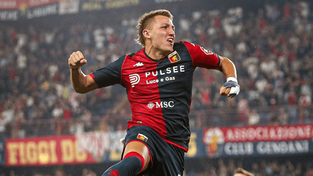 ¡Qué debut! Mateo Retegui convirtió su primer gol oficial con el Genoa ...