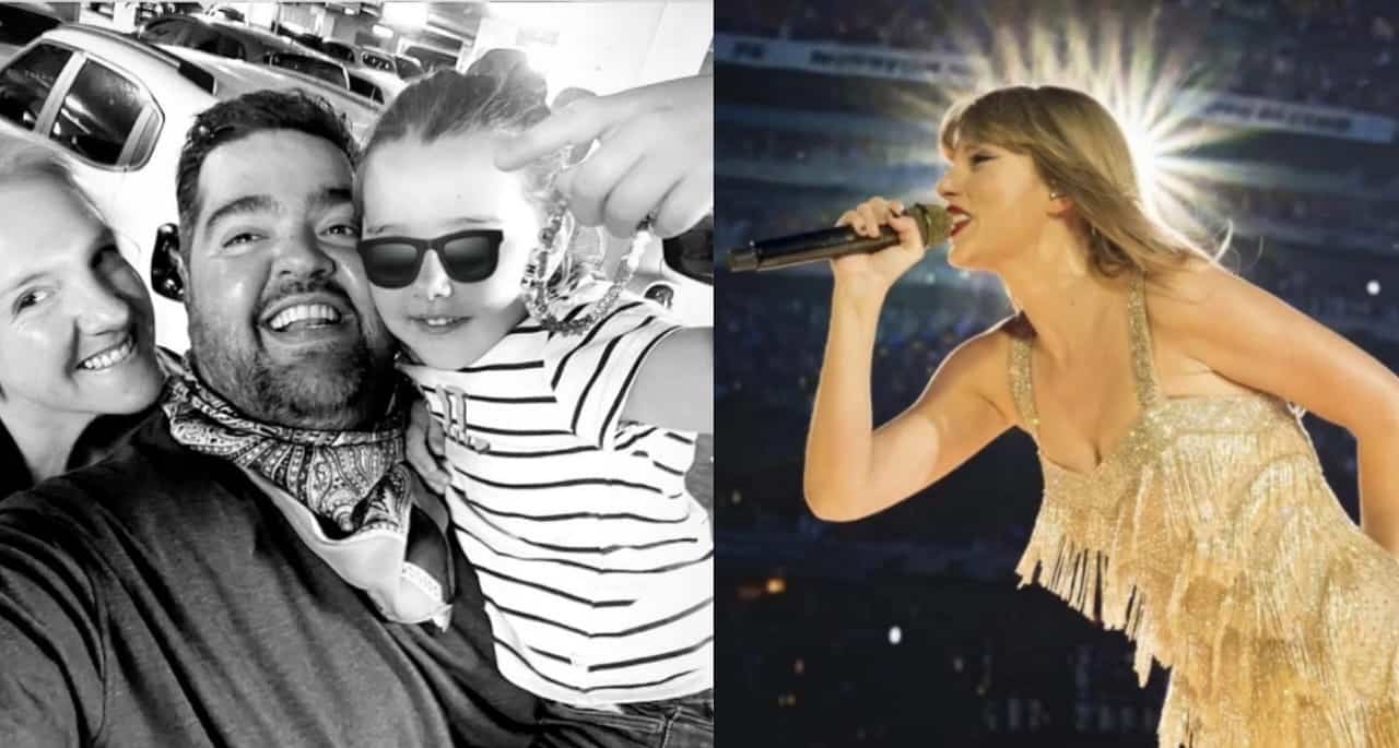 "Modo swiftie": Darío Barassi compartió su emoción por llevar a su hija ...
